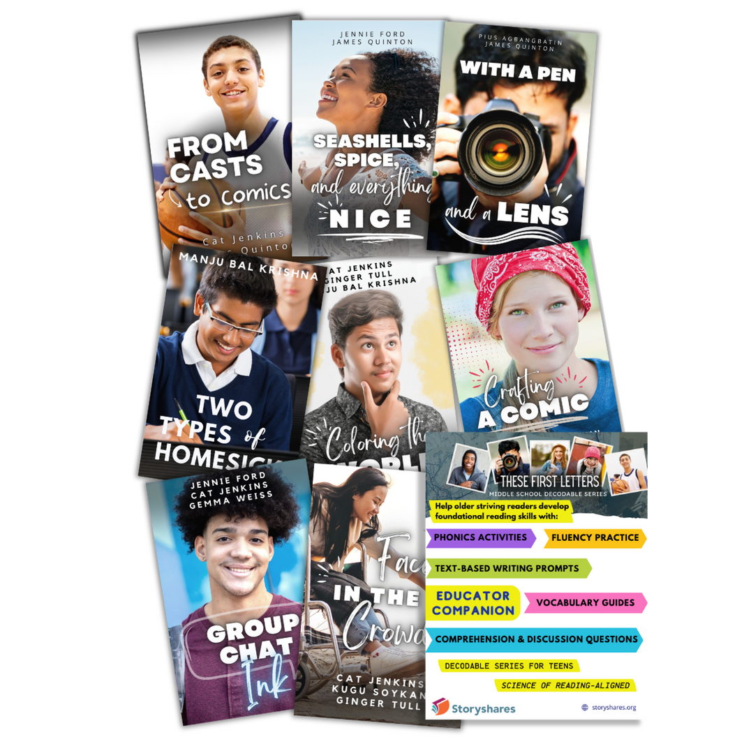 Decodable Readers for Teens – Shop Storyshares